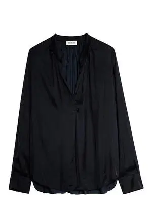Zadig&Voltaire Tink Satin Blouse - Black
