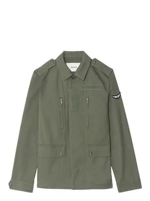 Zadig&Voltaire Military-style Parka - Used Kaki