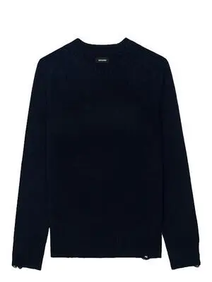 Zadig&Voltaire Wool And Cashmere Sweater - Encre