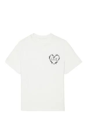 Zadig&Voltaire Teddy T-shirt - Ecru