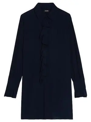 Zadig&Voltaire Rhelyne Shirt Dress - Encre