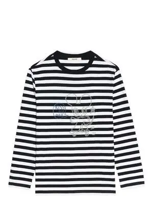 Zadig&Voltaire Edwini Striped T-shirt - Black