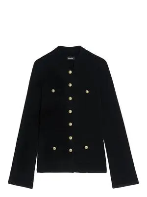 Zadig&Voltaire Lucy Button-up Jacket - Black