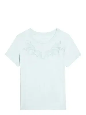 Zadig&Voltaire Alys T-shirt - Cloud