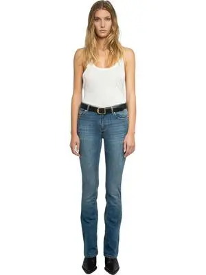 Zadig&Voltaire Eclipse Flared Jeans - Blue