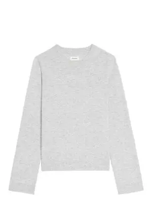 Zadig&Voltaire Merino Wool And Cashmere Sweater - Light Grey