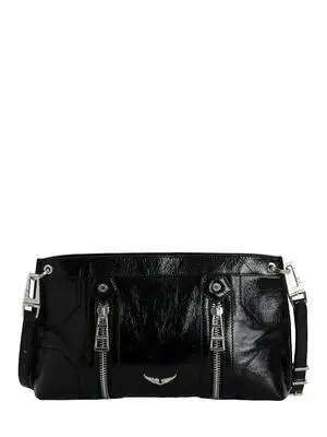 Zadig&Voltaire Sunny Moody Vintage Patent Bag - Noir