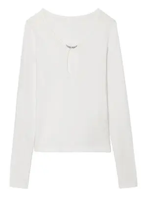 Zadig&Voltaire Tina Henley T-shirt - Judo