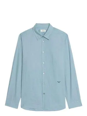 Zadig&Voltaire Sid Shirt - Sky