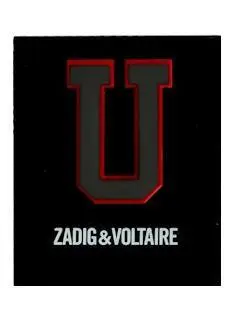 Zadig&Voltaire Initial U Sticker - Rainbow