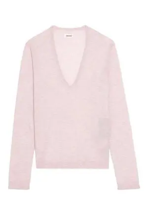 Zadig&Voltaire Rivy Cashmere V-Neck Sweater Bebe