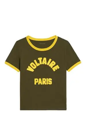 Zadig&Voltaire Alys T-shirt - Tilleul