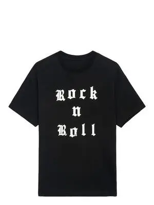 Zadig&Voltaire Teddy Rock 'n' Roll T-shirt - Black