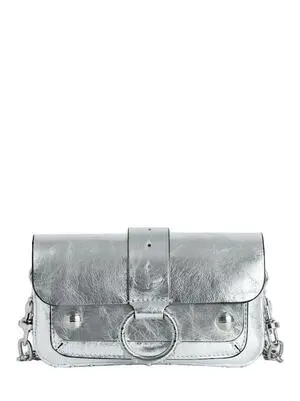 Zadig&Voltaire Kate Metallic Wallet Bag - Silver
