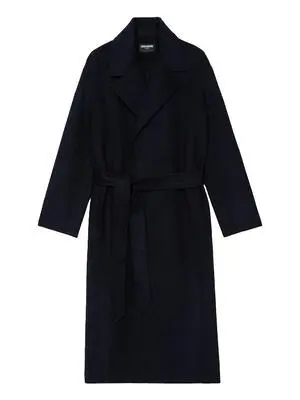 Zadig&Voltaire Meli Long Coat - Encre