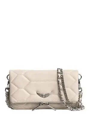 Zadig&Voltaire Zadig & Voltaire Rock Mini Quilted Clutch Flash