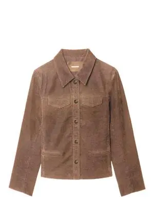 Zadig&Voltaire Liam Corduroy Jacket Wood