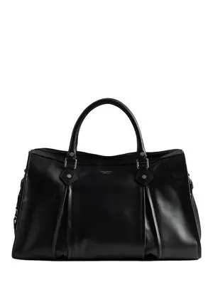 Zadig&Voltaire Sunny Xl Leather Bag - Black