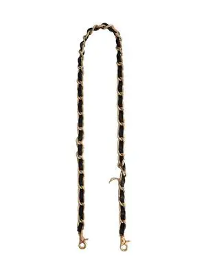 Zadig&Voltaire Chain And Leather Shoulder Strap - Noir Gold