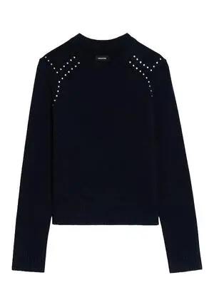 Zadig&Voltaire Nalty Studded Sweater - Encre