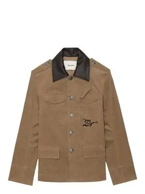 Zadig&Voltaire Military-inspired Jacket - Cookie