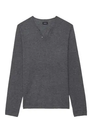 Zadig&Voltaire Monastir Cashmere Sweater - Charcoal