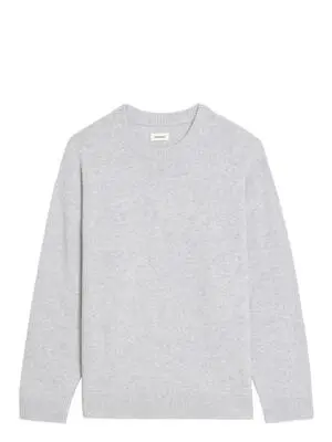 Zadig&Voltaire Merino Wool And Cashmere Sweater - Gris Chine Clai