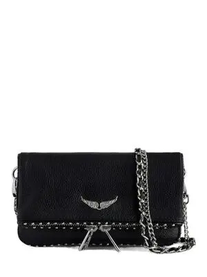 Zadig&Voltaire Rock Nano Studs Clutch - Black