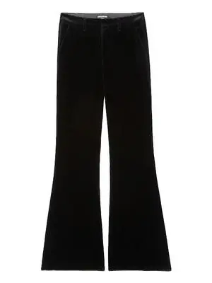 Zadig&Voltaire Prevy Velvet Trousers - Black
