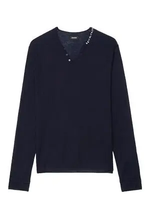 Zadig&Voltaire Monastir Cashmere Sweater - Encre