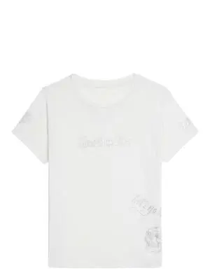 Zadig&Voltaire Alys Rhinestone T-shirt - Judo