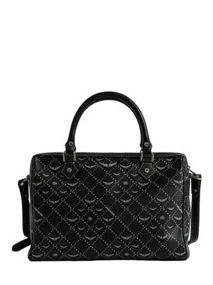 Zadig&Voltaire Sunny Medium Monogram Bag - Black