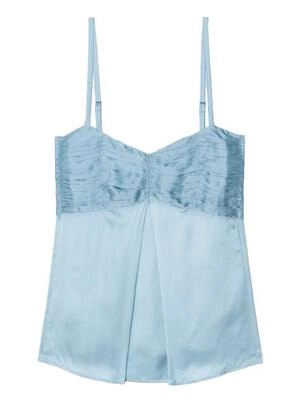 Zadig&Voltaire Cippie Satin Camisole - Sky