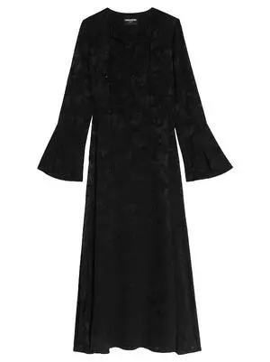 Zadig&Voltaire Rikal Silk Maxi Dress - Black