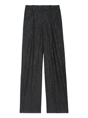 Zadig&Voltaire Tailored Flannel Pants - Anthracite