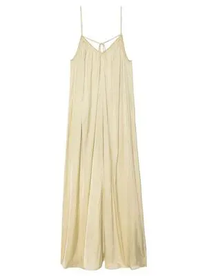 Zadig&Voltaire Ristym Satin Long Dress Blond