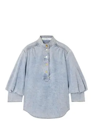 Zimmermann Denim Blouse - Light Denim