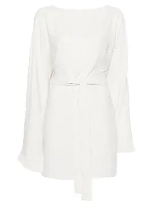 PAROSH Short Dress White