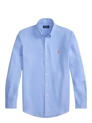 Polo Ralph Lauren Linen Shirt - Sky Blue
