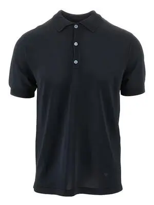 Emporio Armani Logo Polo Shirt - Blue