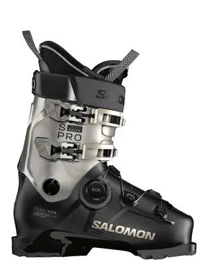 SALOMON S/pro Delta Boa® 105 Boots - Black / Light Bronze Met.