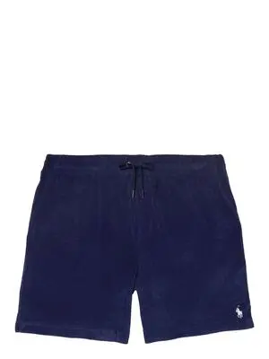 Polo Ralph Lauren Cotton-blend Terry Drawstring Shorts - Navy