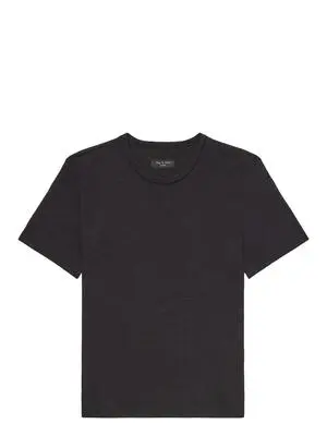 Rag & Bone Classic Cotton-jersey T-shirt - Black