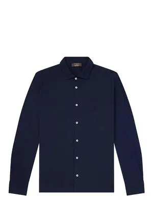 SLOWEAR Zanone Slim-fit Icecotton Shirt - Blue