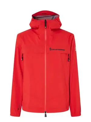 Moncler Shipton Packable Logo-appliquéd Gore-tex® Shell Hooded Jacket - Red