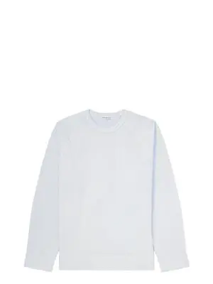 JAMES PERSE Supima Cotton-jersey Sweatshirt - Blue