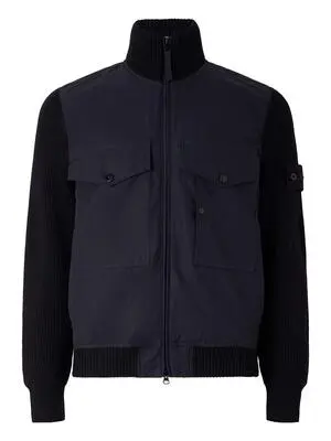 Stone Island Twisted Straight-leg Carpenter Jeans - Black