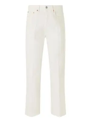 KAPTAIN SUNSHINE Skate Straight-leg Jeans - White