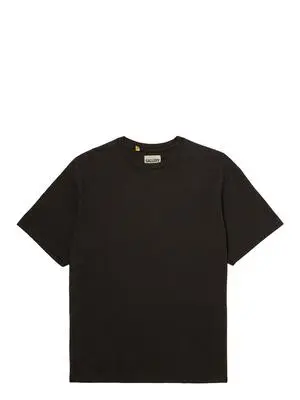 GALLERY DEPT. Gallery Dept. - Dusty Glittered Logo-Print Cotton-Jersey T-Shirt - Men - Black - XS Black