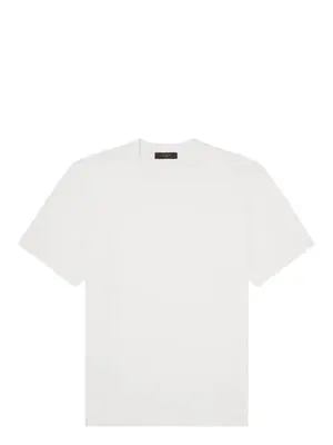 SLOWEAR Cotton And Silk-blend Jersey T-shirt - White